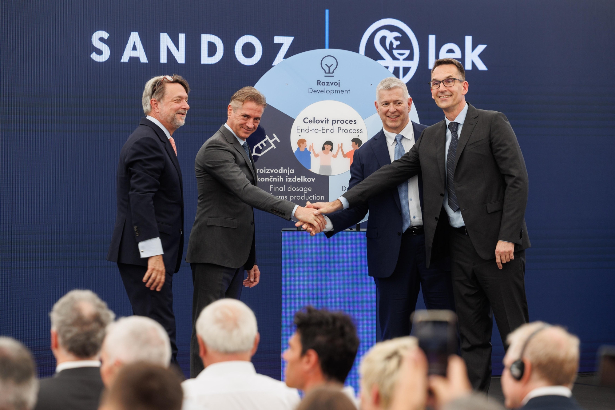Lek in Sandoz z novo investicijo na Brniku, Slovenija središče ...